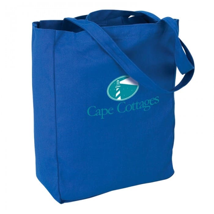 Colored Natural Cotton Totes | Cotton Trade Show Bags | Bag Ladies