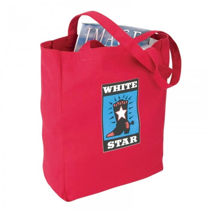 Colored Natural Cotton Totes | Cotton Trade Show Bags | Bag Ladies